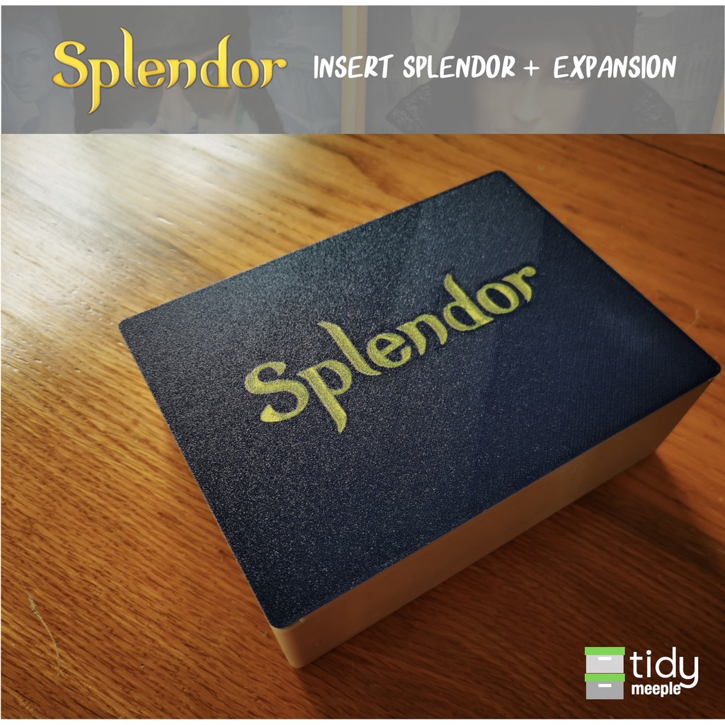 Tidy Insert สำหรับเกม Splendor (เกมค้าเพชร) + ภาคเสริม Cities of ...
