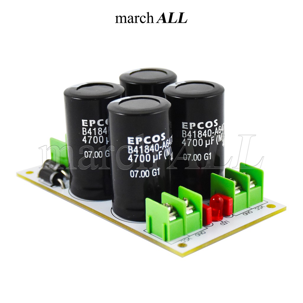 march ALL RB3 ชุดลงอุปกรณ์ PCB เพาเวอร์ซัพพลาย วงจรขยายเสียง Class A ...