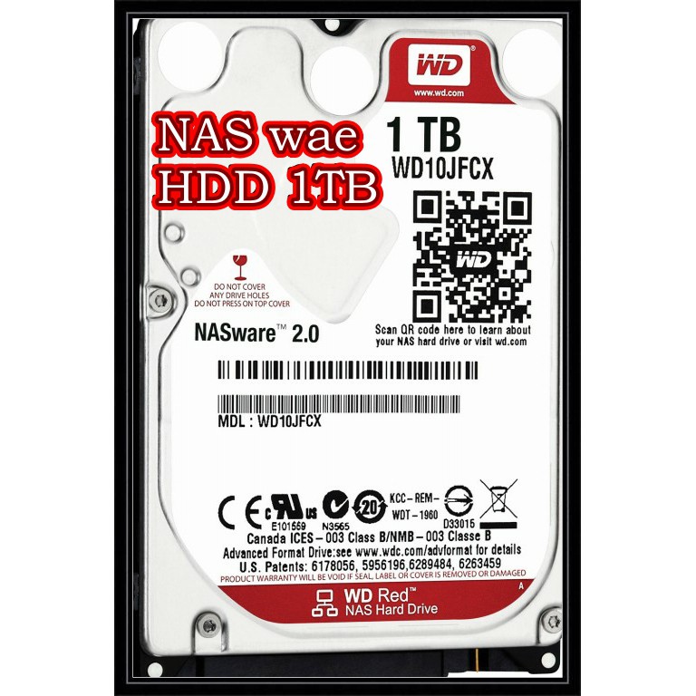 Western Digital WD10JFCX-68N6GN0 - 1TB 5.4K RPM SATA 9.5mm 2.5" Hard ...