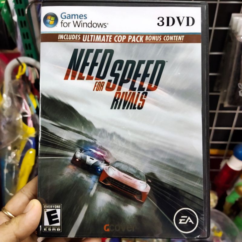 แผ่นเกมคอม PC : Need For Speed Rivals (3 DVD) | Shopee Thailand
