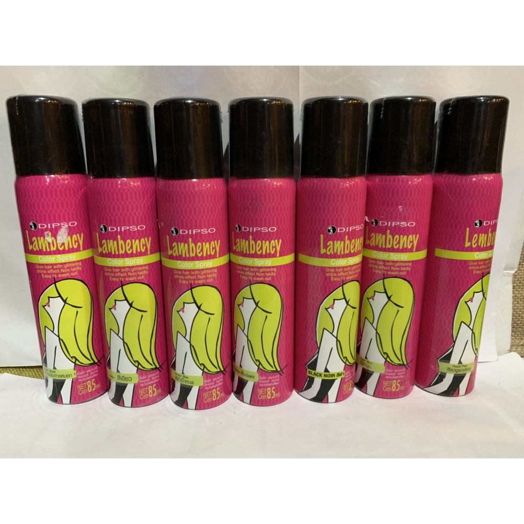 Dipso Lambency สเปรย์แต่งสีผม ดิปโซ สเปรย์เปลี่ยนสีผม 85มล. | Shopee Thailand