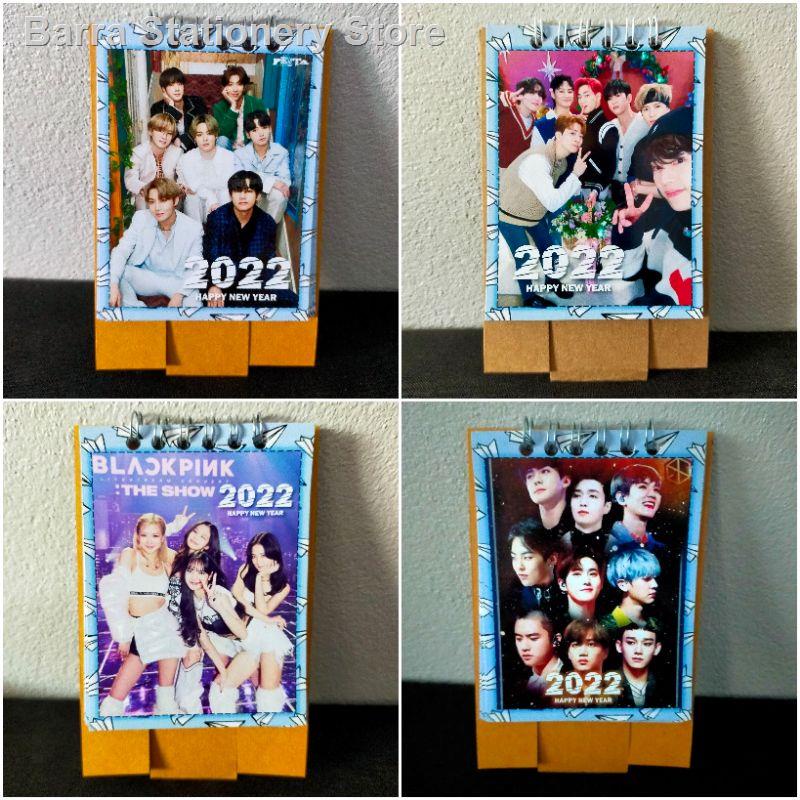 ปฏิทิน2022 2565 kpop got7 bts blackpink nct exo 9by9 brightwin | Shopee Thailand