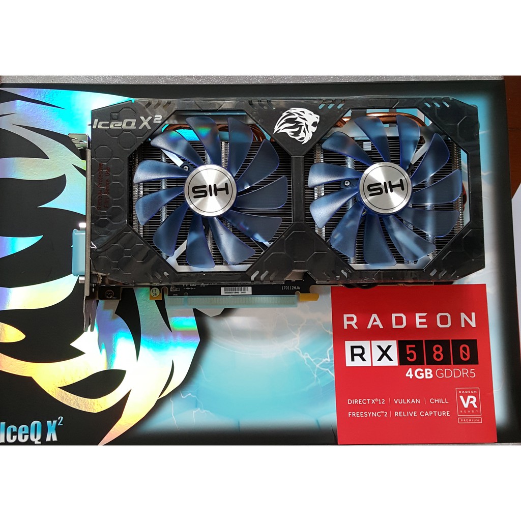 HIS IceQ X2 RX580 4GB | Shopee Thailand