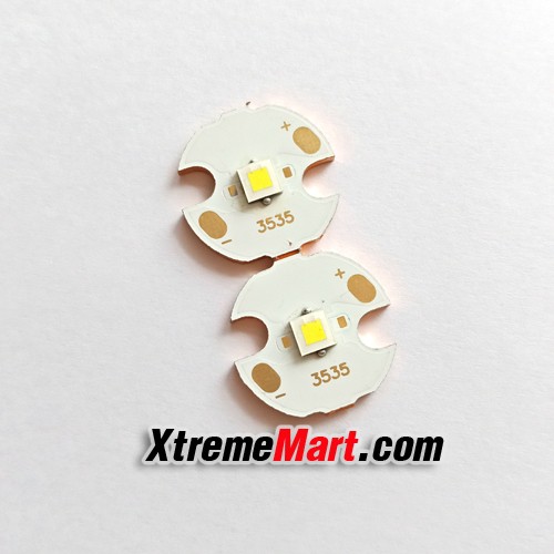 หลอด LED CREE XPL HI 3535 V6 (ไม่มีโดม) แสงขาวอมเหลือง 5500K 16mm ฐาน ...