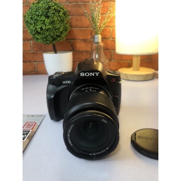 กล้อง Sony a230 ใช้งานปกติ สภาพใหม่สุด/ถ่ายภาพสวยสดมากๆ | Shopee Thailand