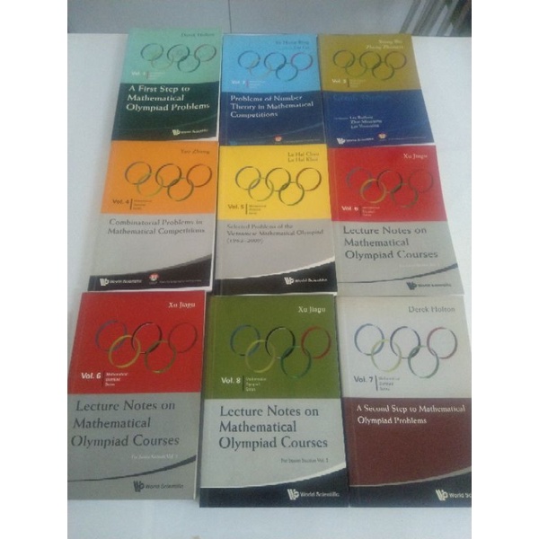 Mathematical Olympiad Series 10 books | Shopee Thailand