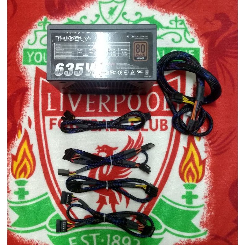 psu raidmax rx thunder v2 635w 80+ bronze | Shopee Thailand