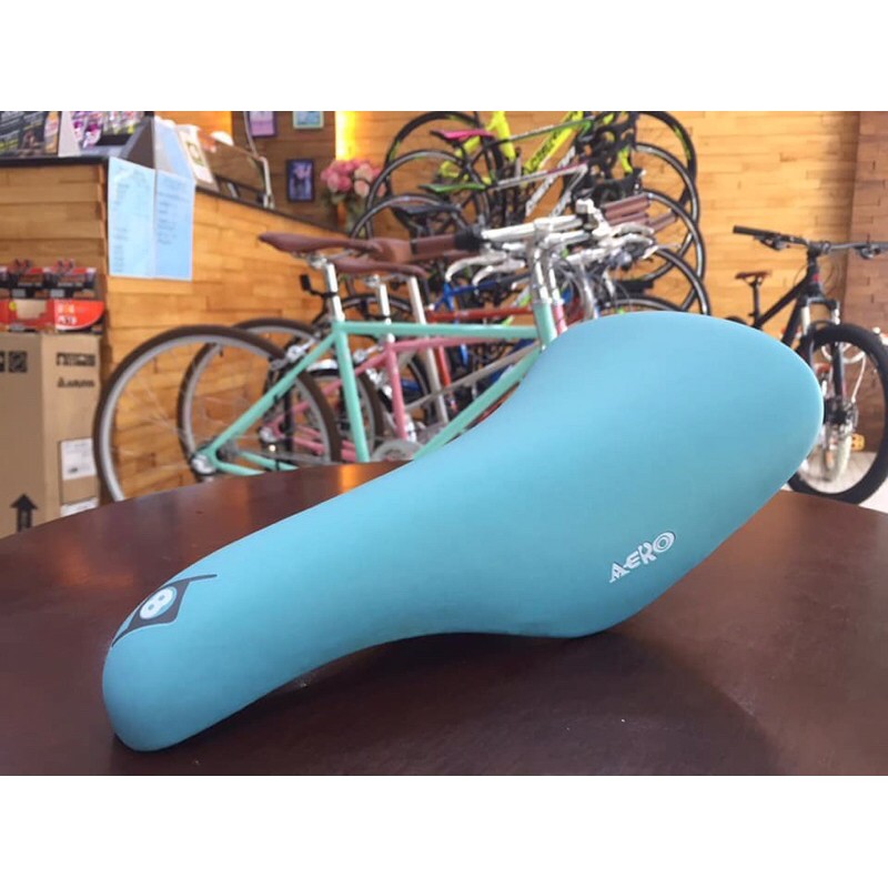 อาน_เบาะ ORIGIN8 ทรงแอโร่สีฟ้า Fixie / Single Speed / Road | Shopee Thailand