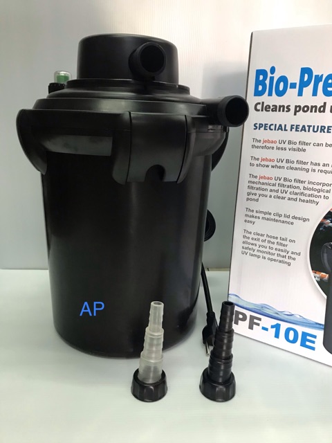 Jebao PF 10e =UV 9w / PF 20e /PF 30e / PF 40e ถังกรองบ่อปลาสำเร็จรูป ...