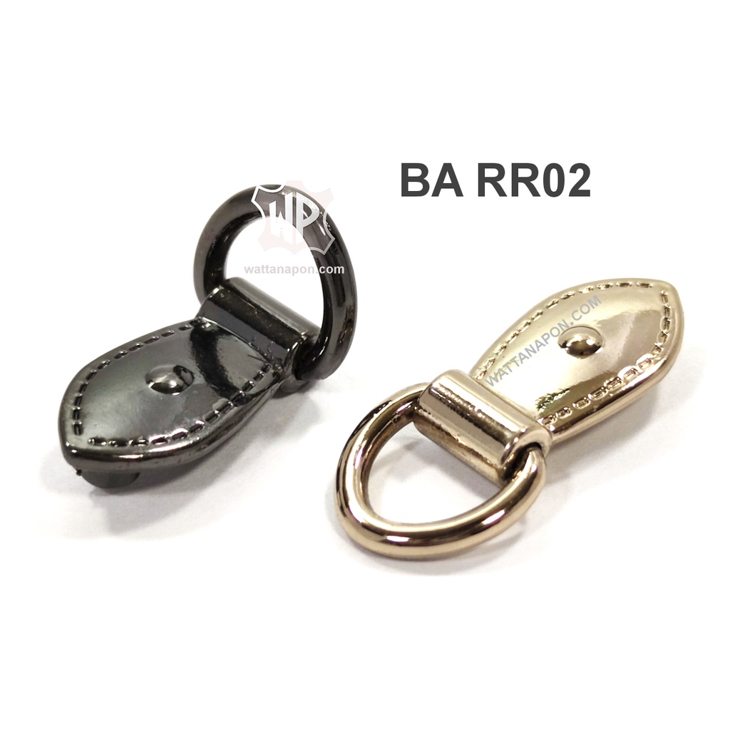 BA RR02 หมุดต่อห่วง สำหรับต่อกับสายกระเป๋า 1ชิ้น D-ring Rivet Stud ...
