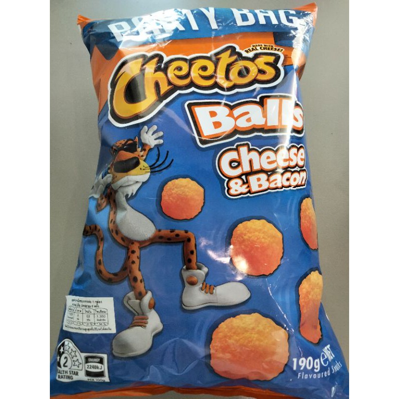 Cheetos Cheese & Bacon Balls 135g | Shopee Thailand