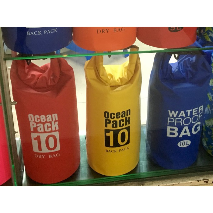 กระเป๋าแห้ง 10L Ocean Pack / กระเป๋ากันน้ํา 10 ลิตร | Shopee Thailand