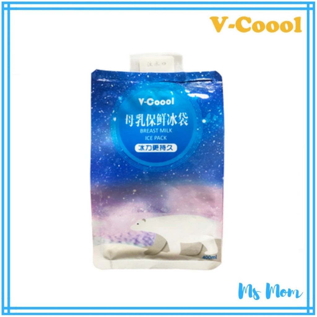 ถุงเจลน้ำแข็งเทียม ไอซ์แพ็ค Ice Pack V-Coool 400ml | Shopee Thailand