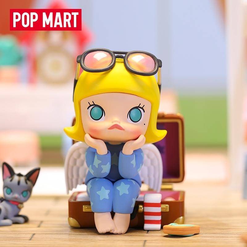 [Asari] ฟิกเกอร์ POPMART POPMART MOLLY I Want to Travel สร้างสรรค์ ...