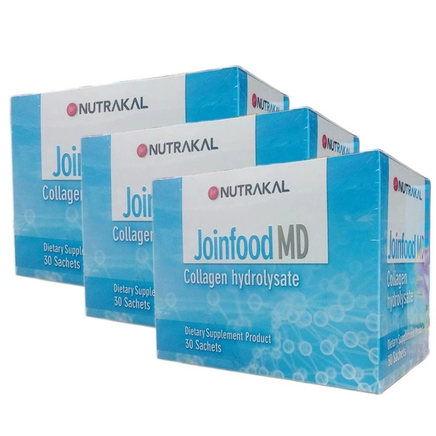 Nutrakal Joinfood MD Collagen Hydrolysate 150 กรัม 30 ซอง (3 กล่อง ...