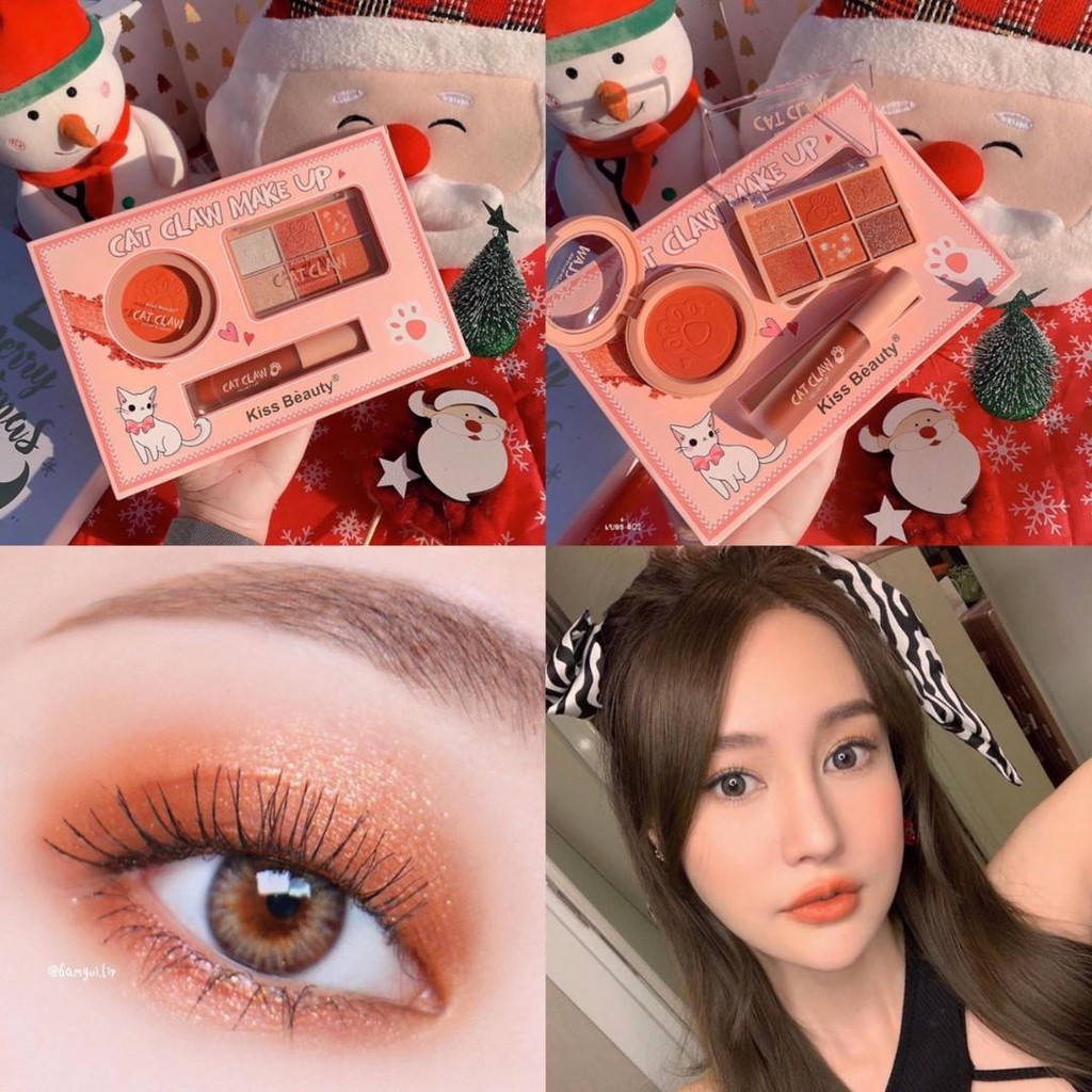 Kiss Beauty Cat Claw Makeup Set | Shopee Thailand