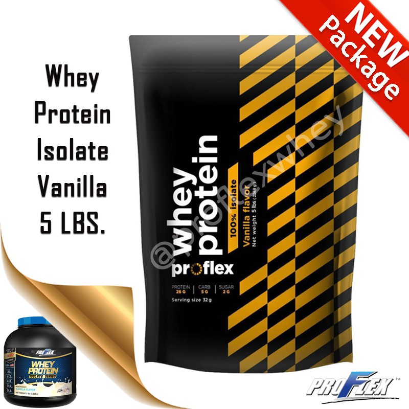 🔥 Proflex Whey Protein IsoIate vanilla flavor เวย์โปรตีน ไอโซเลต สูตร ...