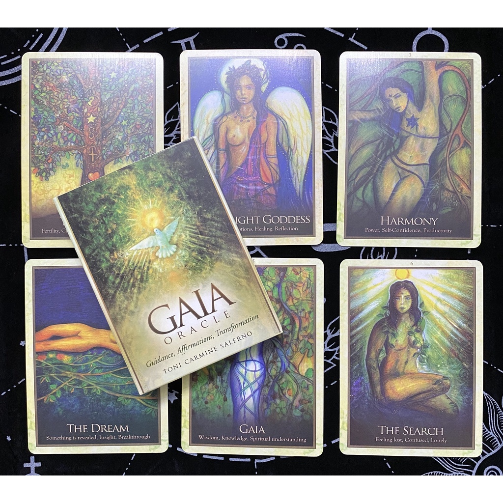 Gaia Oracle Card GAIA Oracle English เกมกระดานการ์ดแบบกําหนดเอง ...