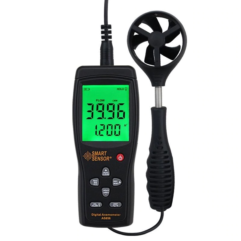 AS856 / SMART SENSOR เครื่องวัดความเร็วลม DIGITAL ANEMOMETER | Shopee ...