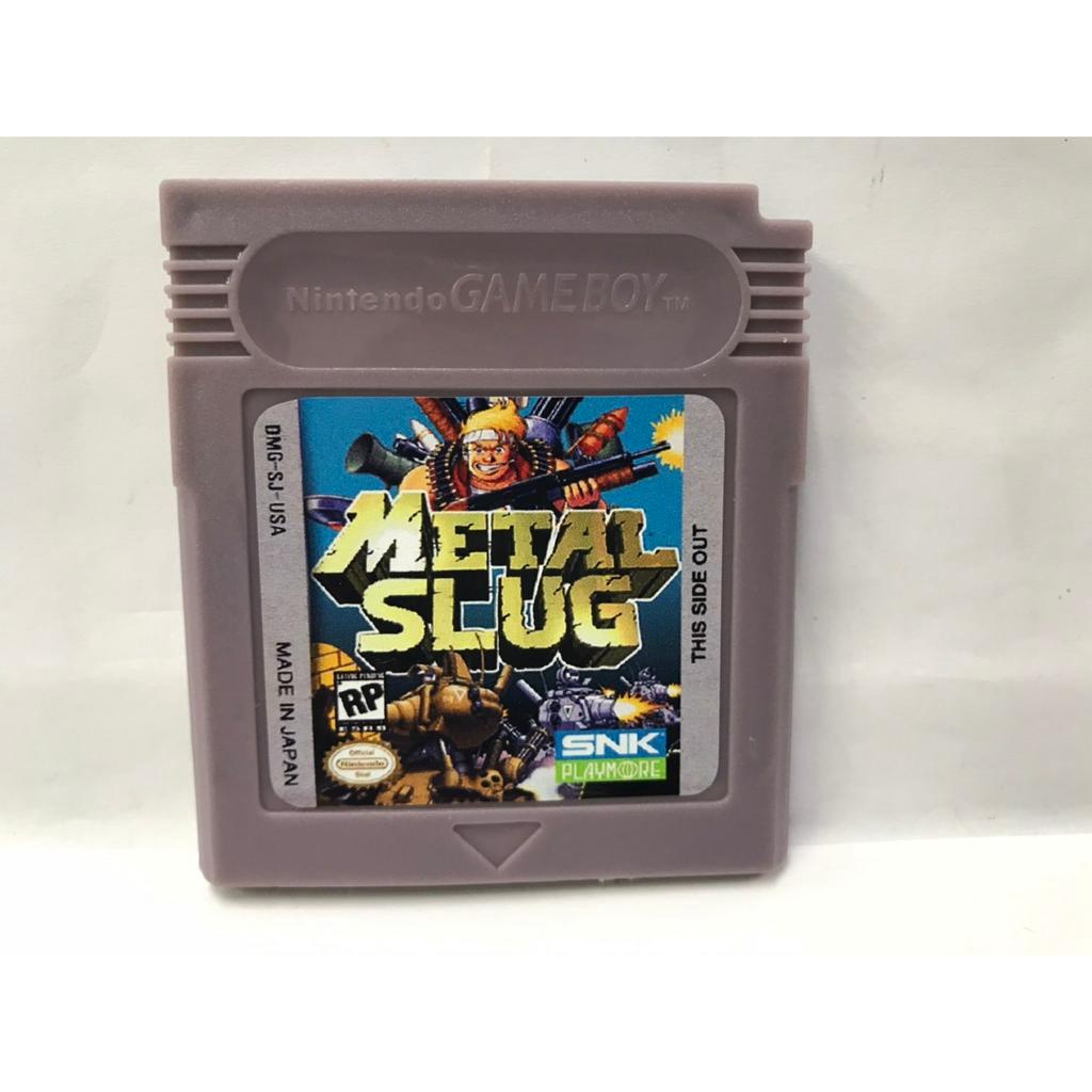 ตลับ GBC ( Game boy Colour ) Metal Slug ตลับ HACK ผลิตใหม่ สำหรับ GBC ...