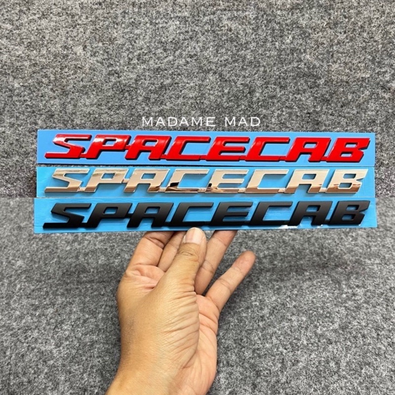 โลโก้ SPACECAB D-MAX 2020-2024 ขนาด 24x1.8cm | Shopee Thailand