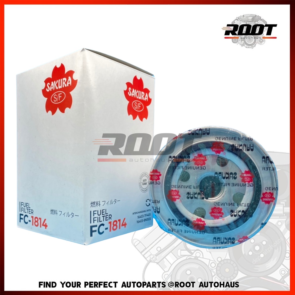 SAKURA ไส้กรองโซล่า ดักน้ำ กรองน้ำมันเชื้อเพลิง NISSAN NAVARA 2.5 ปี ...