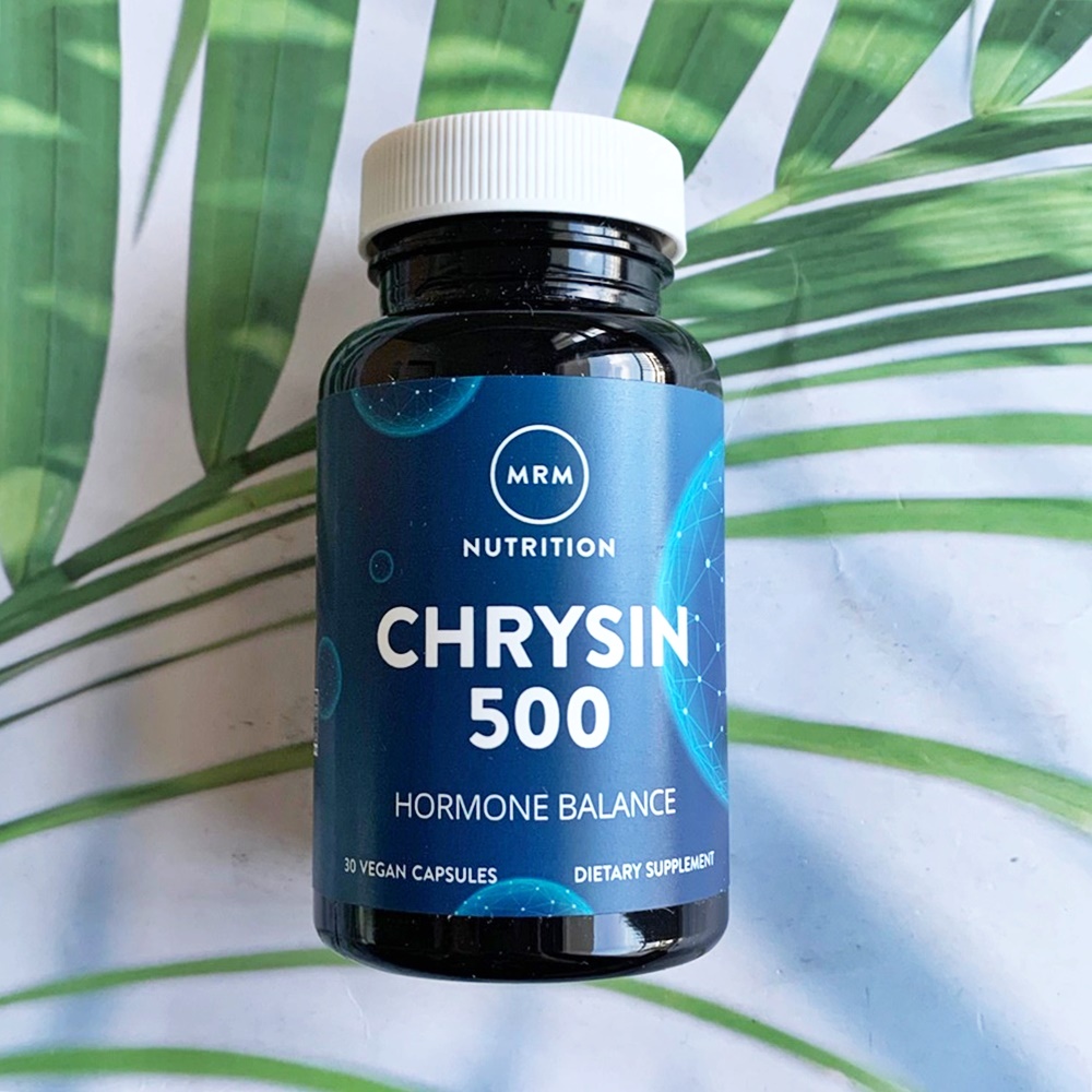 ไครซิน Chrysin 500 mg 30 Vegan Capsules (MRM®) สารสกัดเสาวรส ปรับสมดุล ...