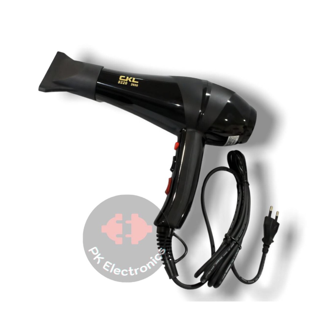CKLไดร์เป่าผม รุ่น CKL- 8220 (Black) | Shopee Thailand