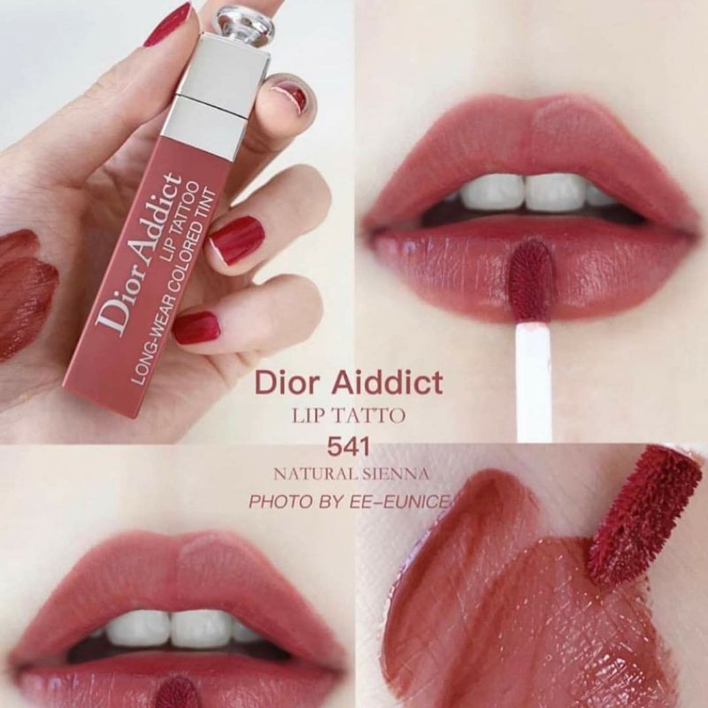 Dior Addict Lip Tattoo Long Wear Colored Tint สี 541 และ สี 421 | Shopee Thailand