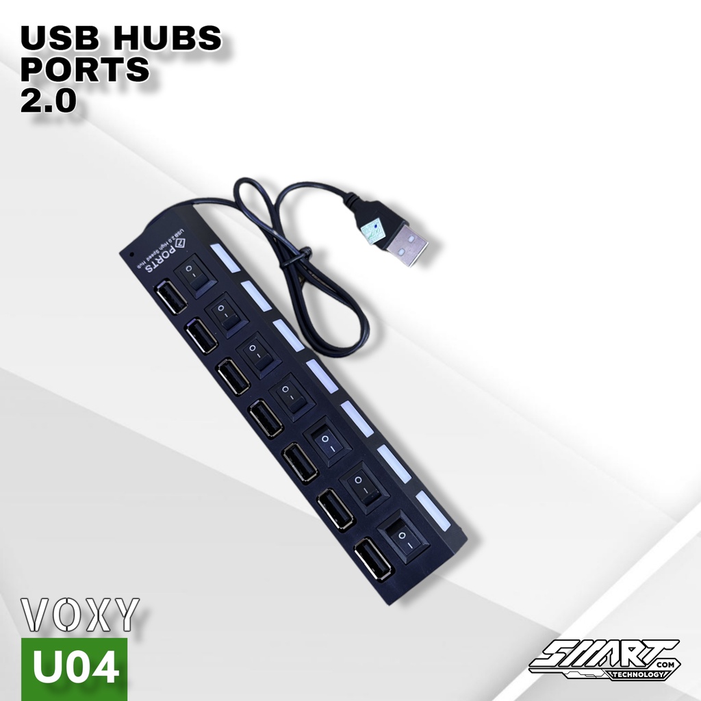 ฮับสวิตช์พอร์ต Usb Voxy U04 7 | Shopee Thailand
