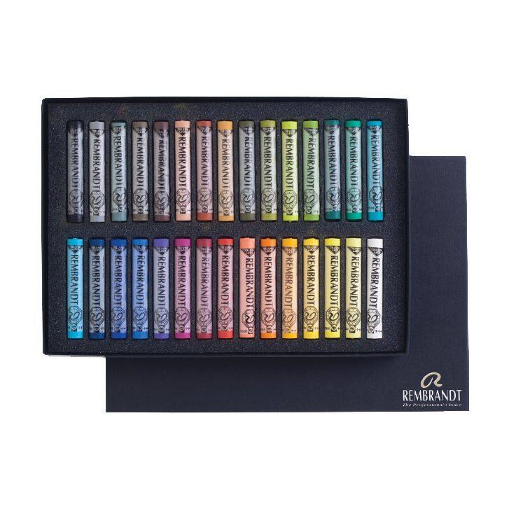 REMBRANDT SOFT PASTEL GENERAL SELECTION SET | Shopee Thailand