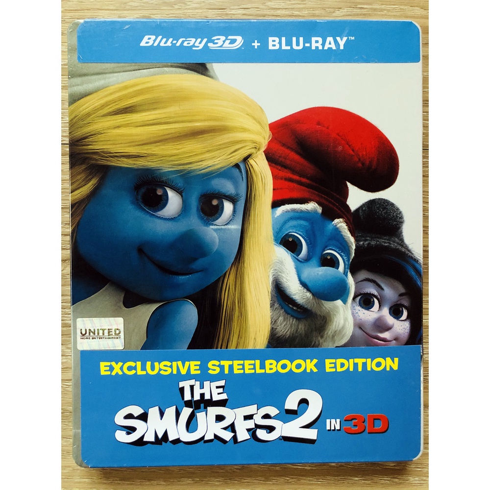The Smurfs 2 เสมิร์ฟ 2 กล่องเหล็ก Blu-ray บลูเรย์ แผ่นแท้ ซับไทย เสียง ...
