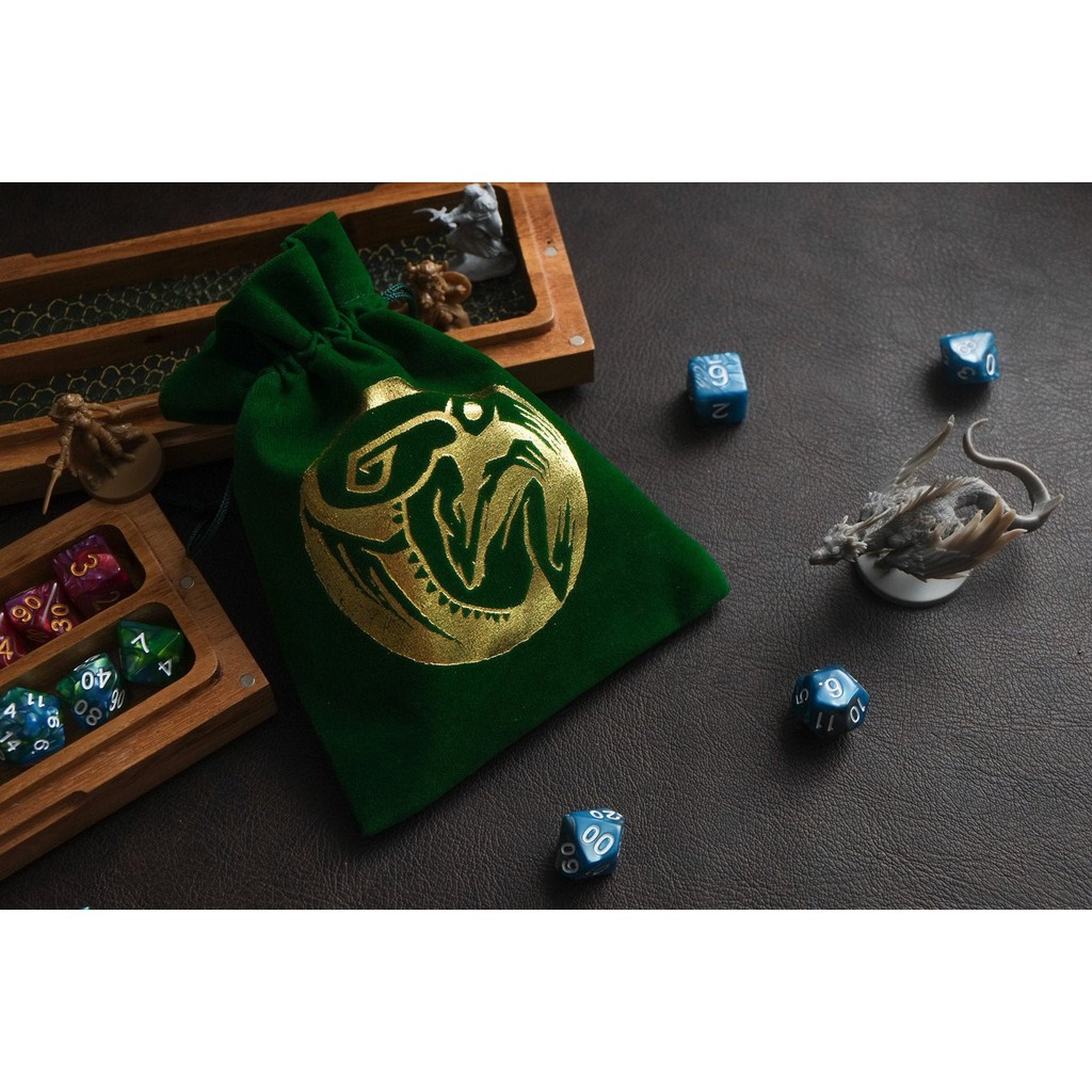Cthulhu Dice Bag | ถุงผ้ากำมะหยี่สำหรับ บอร์ดเกมส์ | Dungeons and ...