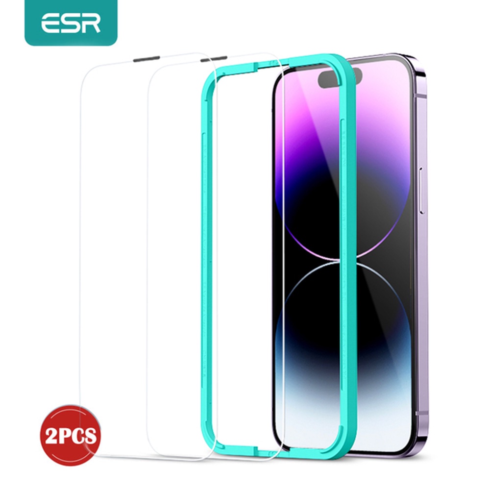 ESR Screen Protector for iPhone 14 Anti Glare Tempered Glass for iPhone ...