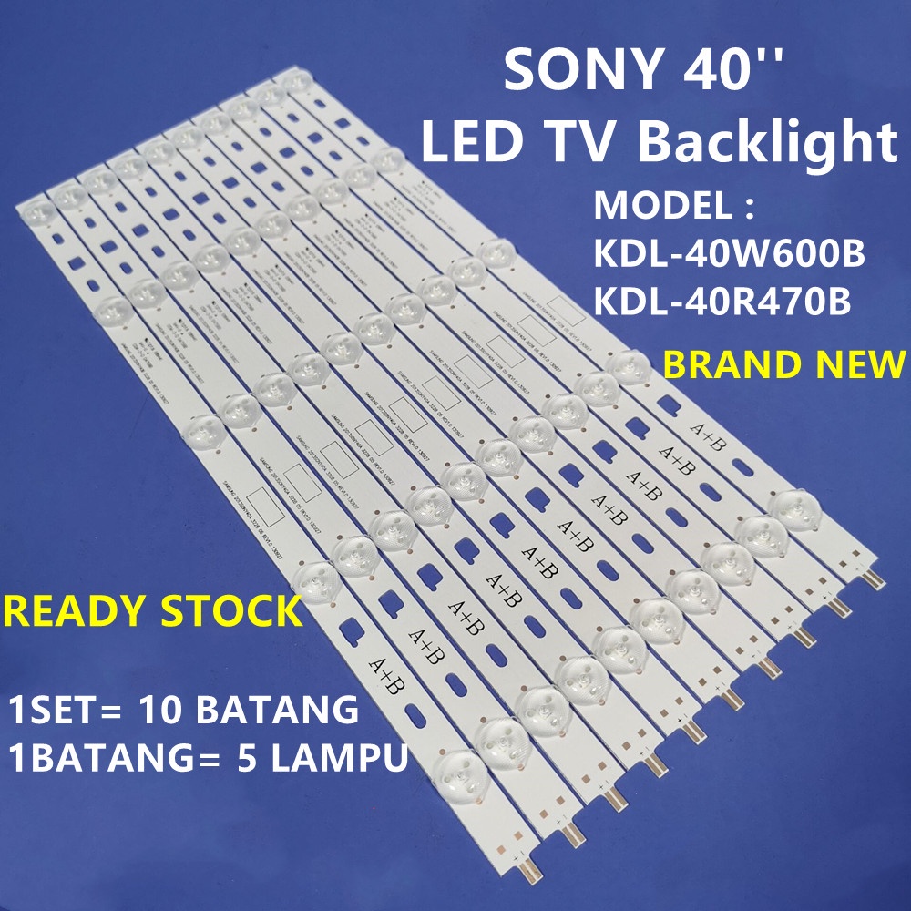 แบ็คไลท์ทีวี LED KDL-40W600B KDL-40R470B Sony 40 นิ้ว KDL-40W600 KDL ...