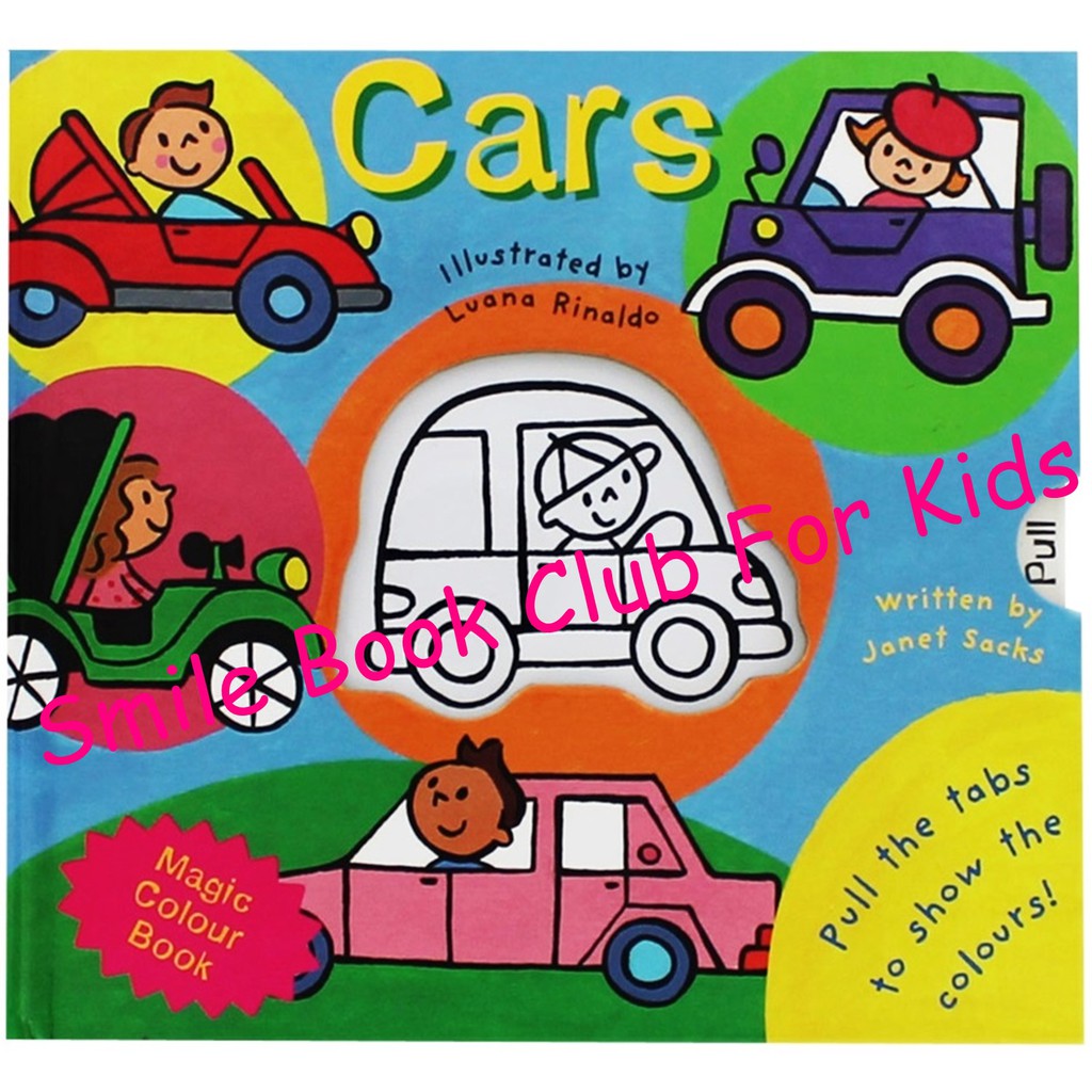 Cars - Magic Colour Book (หนังสือภาษาอังกฤษ นำเข้าจากอังกฤษ ของแท้ ...