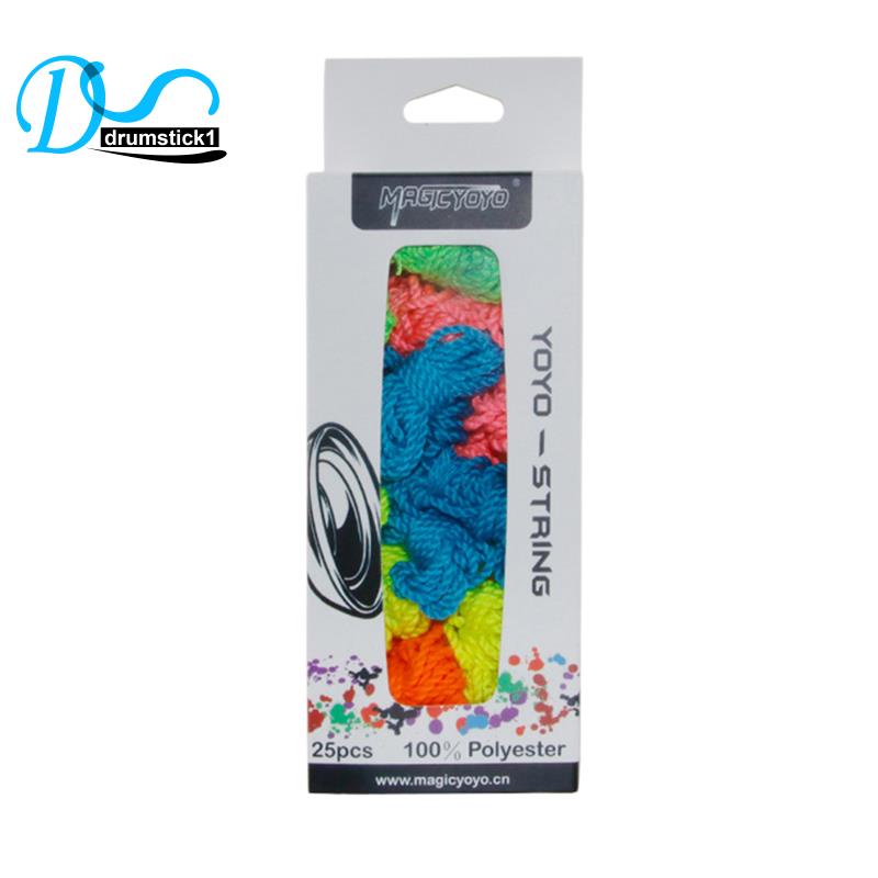 Cod Magicyoyo สายโพลีเอสเตอร์ 100% Yoyo Strings แพ็คละ 25, สีสุ่ม ...