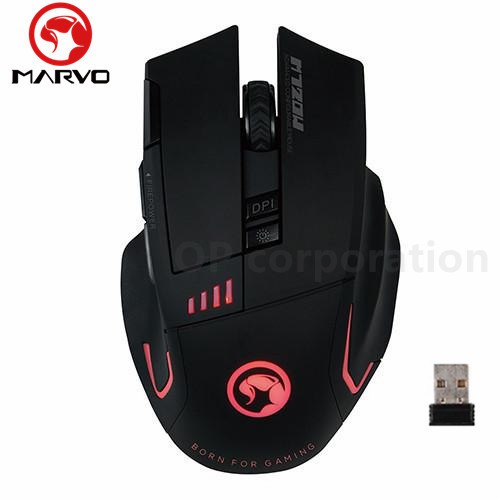 Marvo รุ่น M720W 8D 2.4Ghz wireless Backlighted Mouse เมาส์ไร้สาย เกม ...