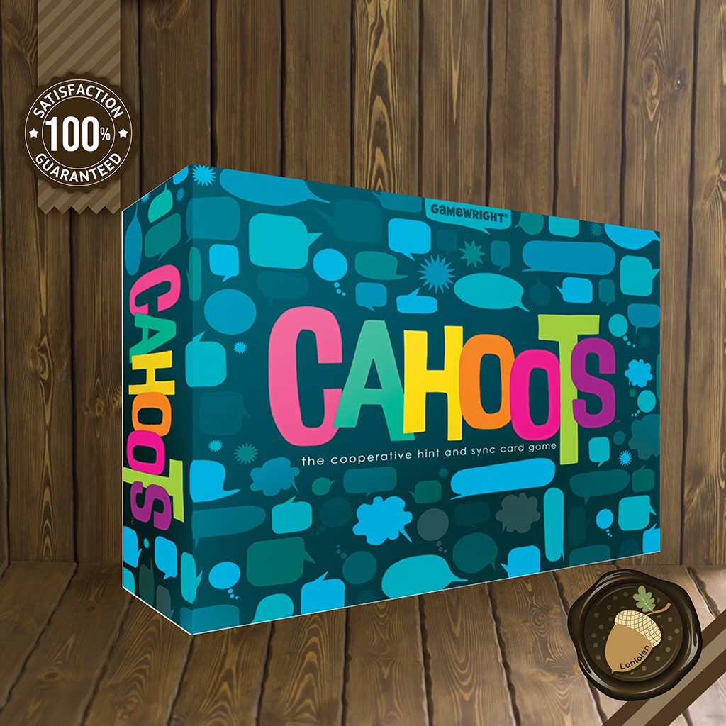 Cahoots บอร์ดเกม คู่มือภาษาอังกฤษ (Boardgame บอร์ดเกม การ์ดเกม เกม ...