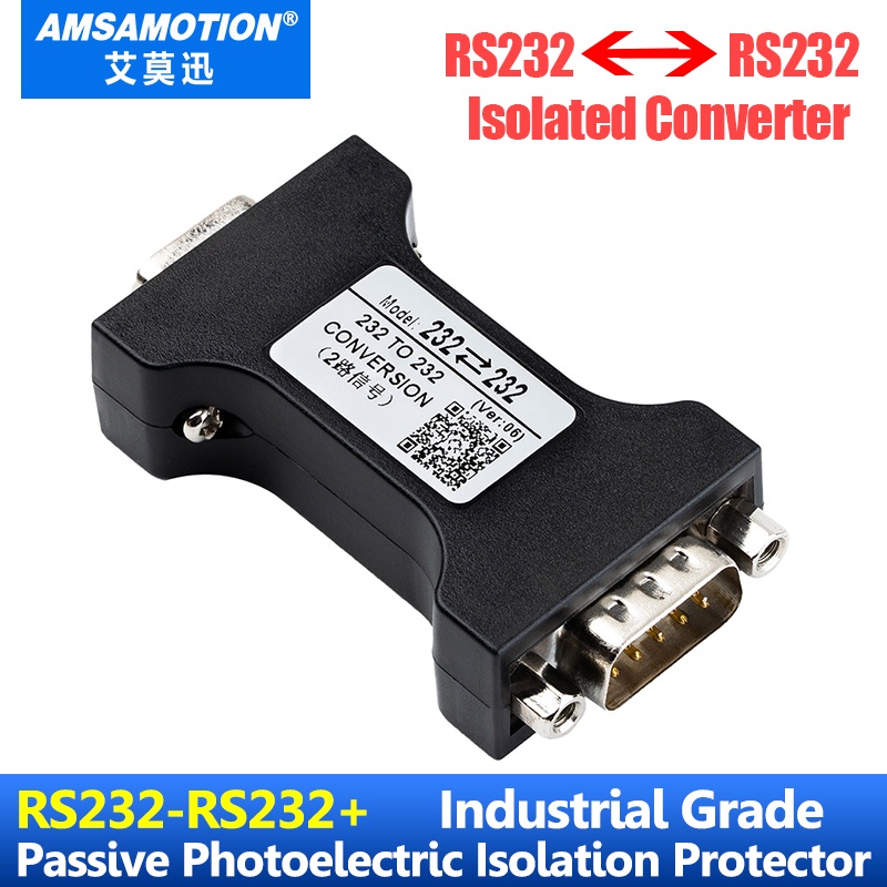 Yth RS232 ถึง RS232 Optoelectronic Isolator Converter RS232-RS232 เกรด ...