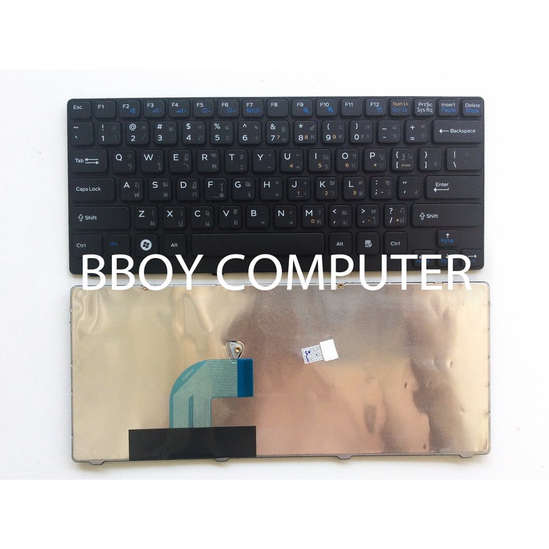 SONY Keyboard คีย์บอร์ด SONY Vaio VGN CR VGNCR VGN-CR Series (สีดำ ...