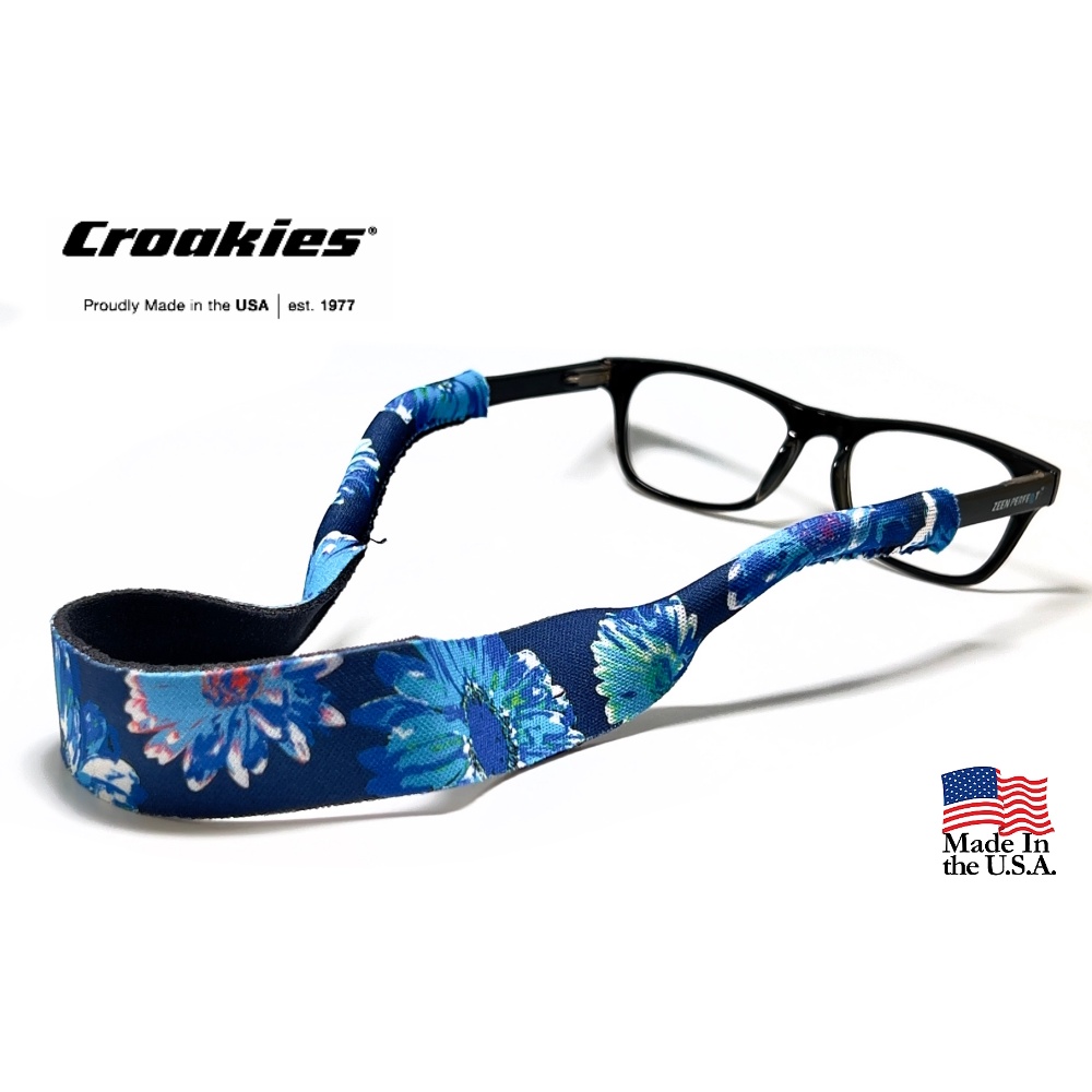 สายคล้องแว่นตา Croakies XL Print รุ่น Painted Daisy | Shopee Thailand