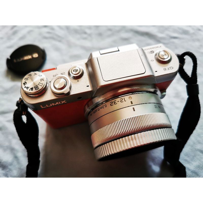Body Panasonic Lumix GF8 สีน้ำตาล + len.kit 12-32mm (มือสอง) | Shopee ...