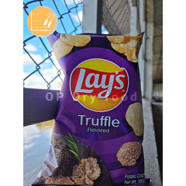 Lay's Truffle flavored เลย์รสทรัฟเฟิล มันฝรั่งทอด เลย์ กลิ่นทรัฟเฟิล ...