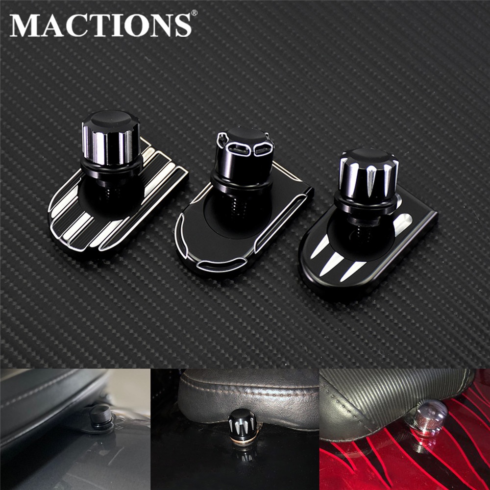 Motorcycle Rear Fender Seat Bolt Seat Screw Nut Kit Mount Knob Cover ...