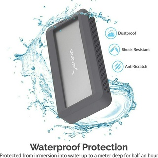 SABRENT USB 3.2 Rugged Waterproof Enclosure [IP67] for M.2 NVMe SSDs ...