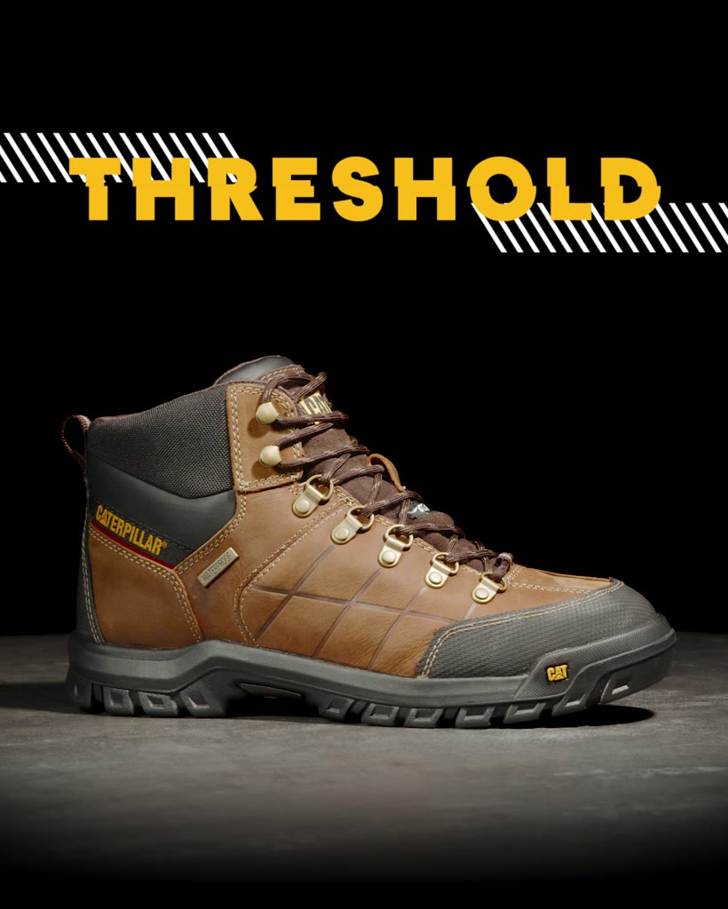 รองเท้า CATERPILLAR Threshold Waterproof Steel Toe CSA P722534 | Shopee ...