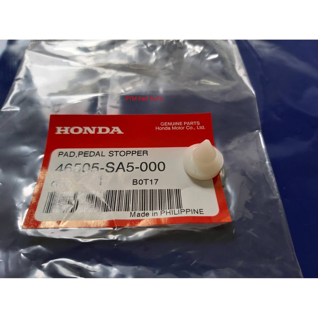 พลาสติกยางรองคันเหยียบเบรค รองปุ่มเบรค HONDA แท้ | Shopee Thailand