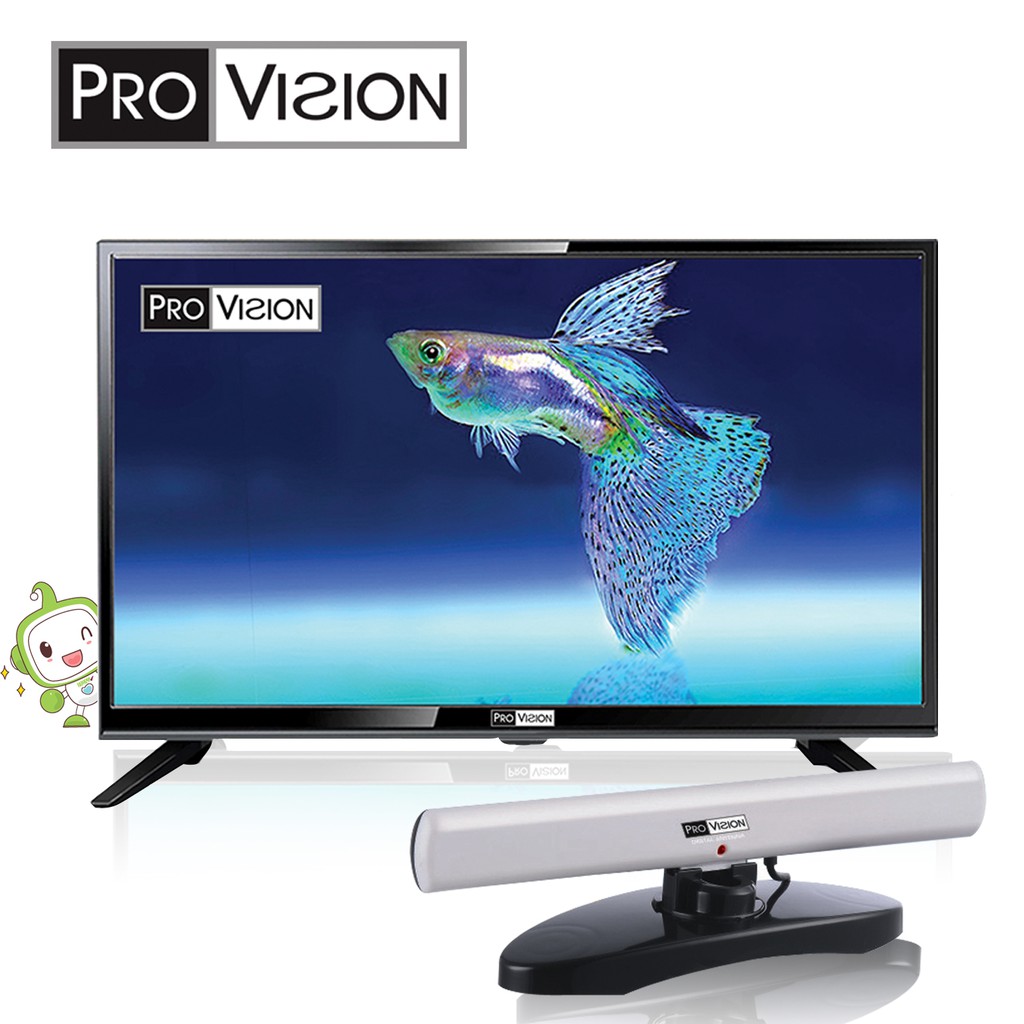 ProVision LED TV 24 นิ้ว มีดิจิตอลในตัว รุ่น LT24G33 + เสาอากาศ ดิจิตอล ...