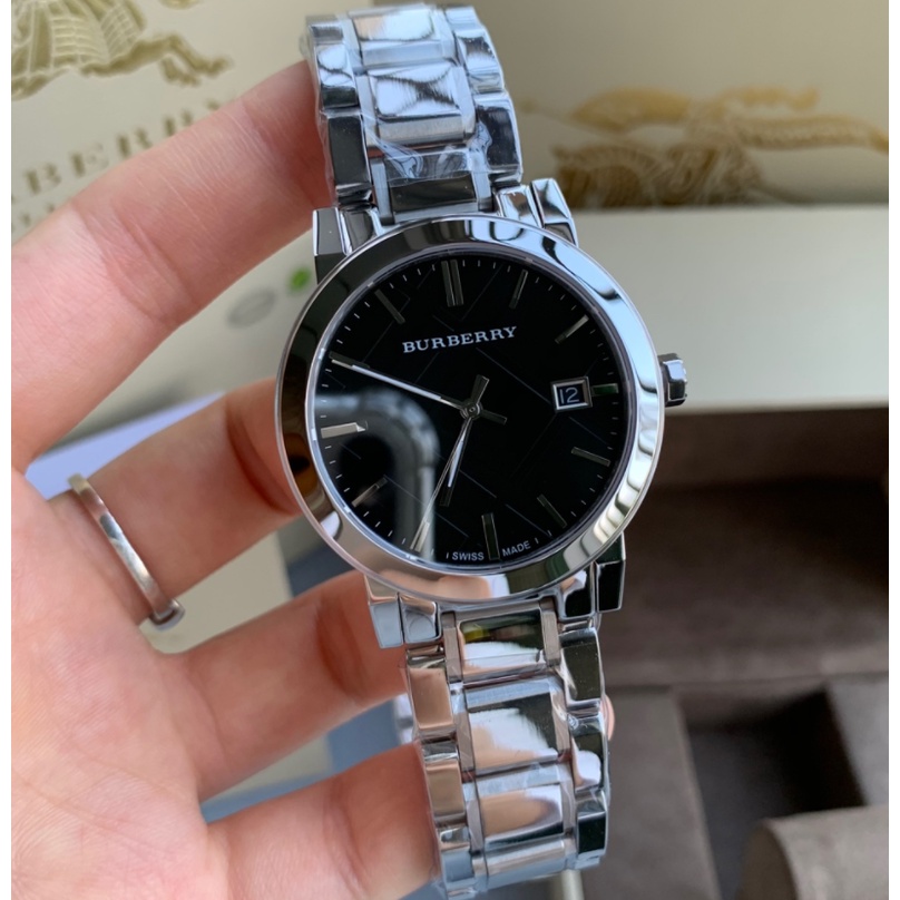 Burberry Watch BU9001/ BU9101/ BU9201-38/ 34/ 27 mm Quartz Black Check ...